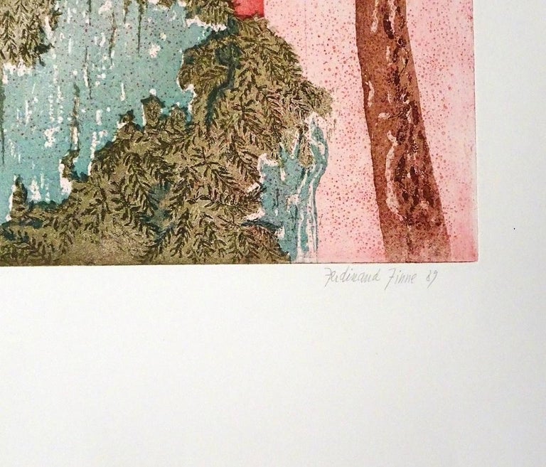 Ferdinand Oscar Finne - Apollo - 1989 - Ferdinand Finne - Aquatint ...