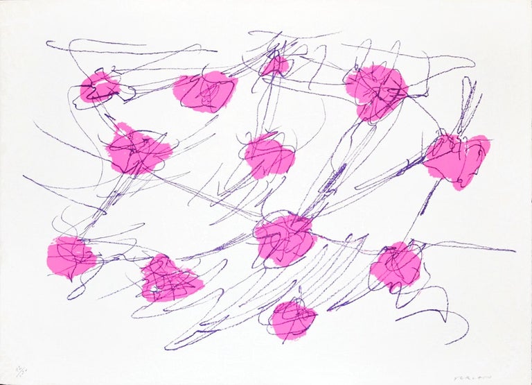 Giulio Turcato - Untitled - Original Lithograph by Giulio Turcato ...