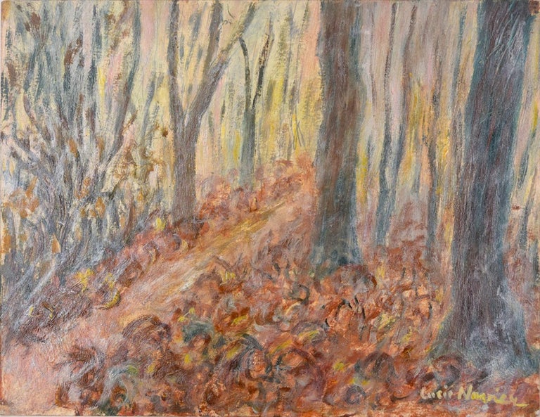 Lucie Navier - In the Woods - Original Oil Painting by Lucie Navier ...