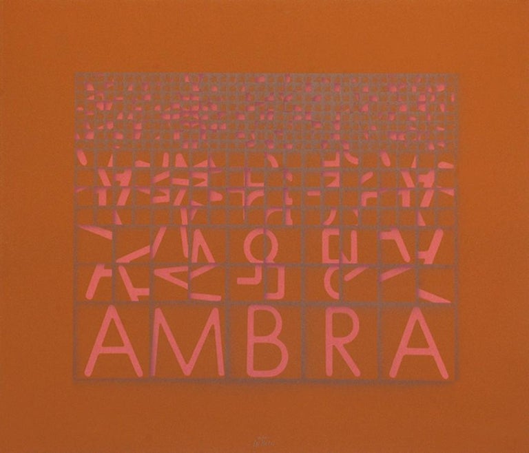 Bruno Di Bello - Ambra (Amber) - Original Screen Print by Bruno di ...