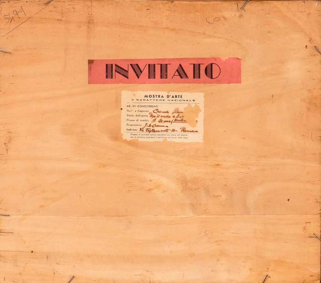 Giovanni Battista Crema - After Vespers - Oil on Board by G. B. Crema ...