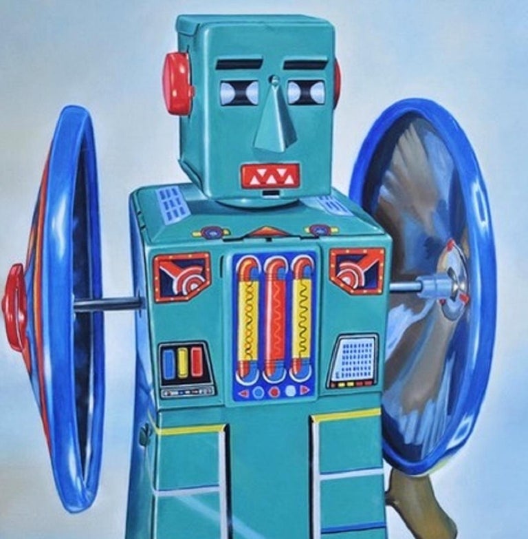 Giampaolo Frizzi - Robert - Original Oil on Canvas by Giampaolo Frizzi ...