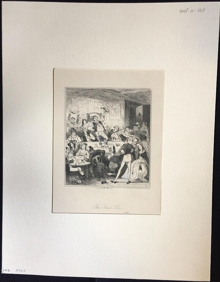 Browne Hablot Knight - The Flash Ken - Etching by PHIZ - Mid 19th ...