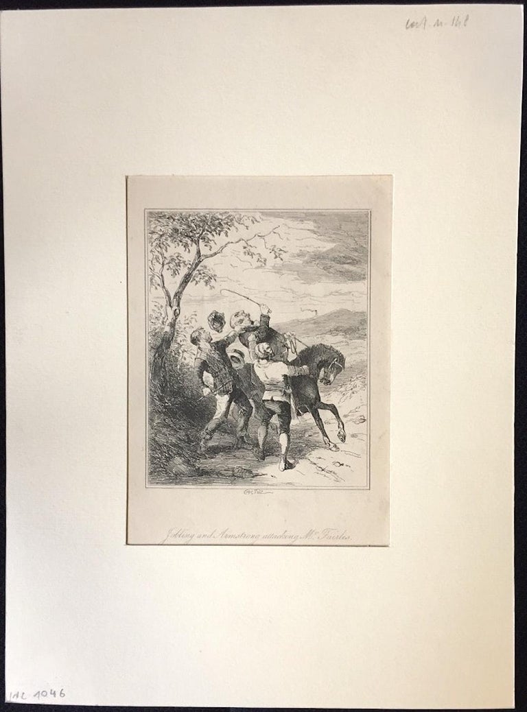 Browne Hablot Knight - Folling and Armstrong attacking Mr. Fairles ...