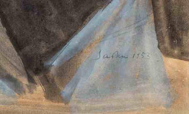 Piero Sadun - Abstract Composition - Tempera on Have paper by P. Sadun - 1953 For Sale at ...