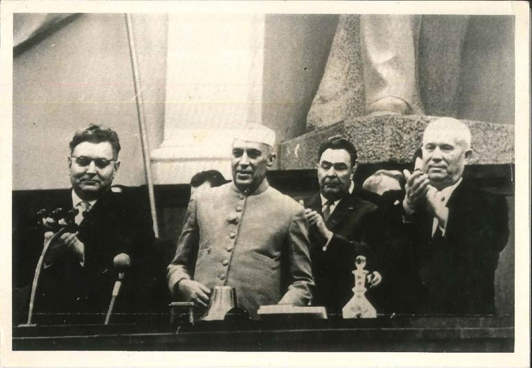 Associated Press - Jawaharlal Nehru and Nikita Sergeevič Chruščëv by ...