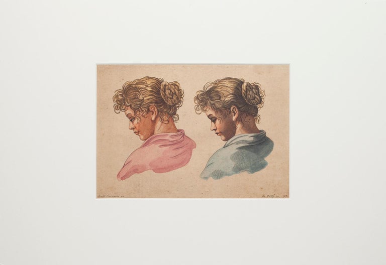 Annibali Carrache - Portrait - Original Etching on Paper by Annibale ...