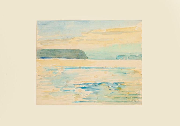 André Ragot - Dans le Golfe de Arafura - Original Watercolor by André ...
