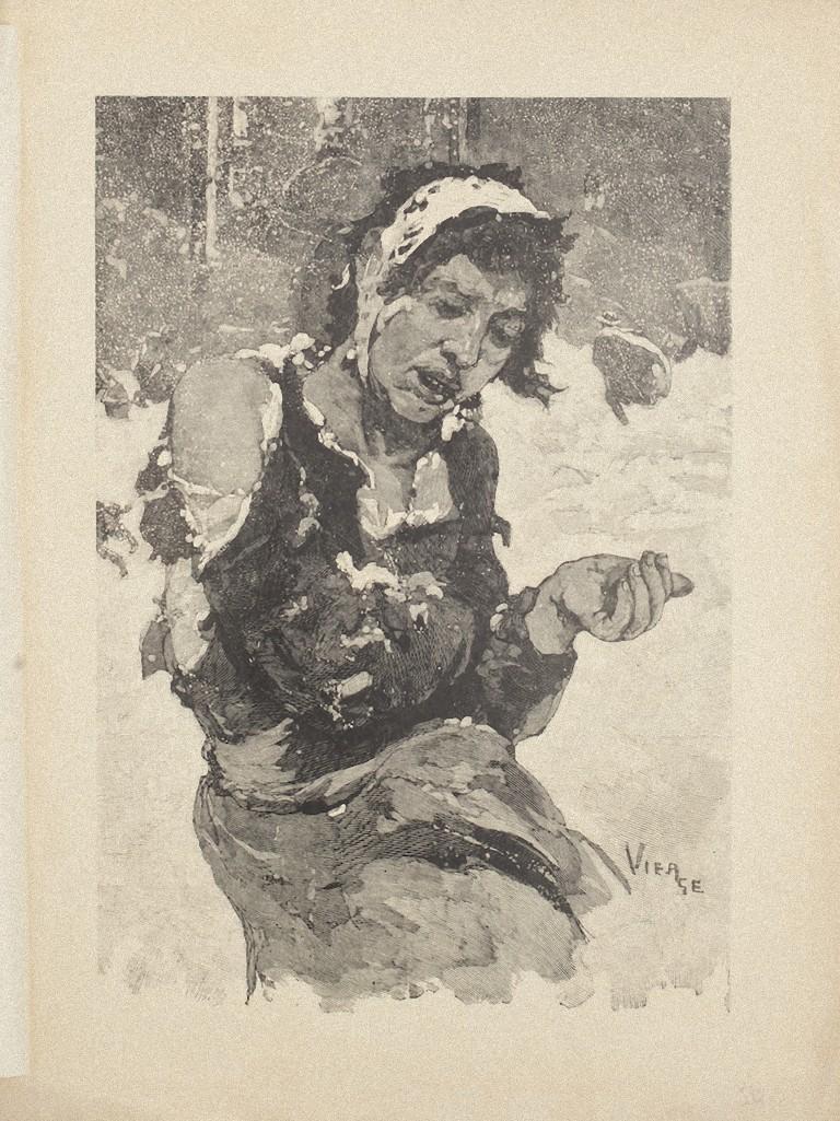 Daniel Vierge - La Misère à Londres - Woodcut Print by Daniel Vierge ...