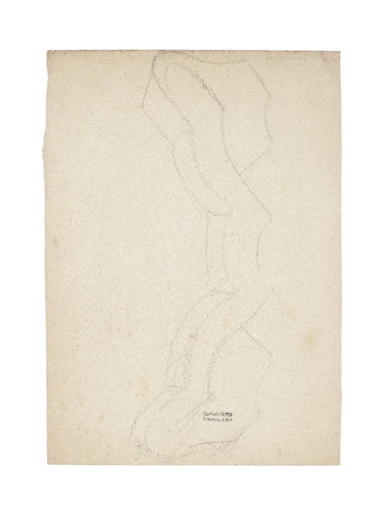 Manfredo Borsi - Portrait - Pastel and Pencil Drawing by M. Borsi ...