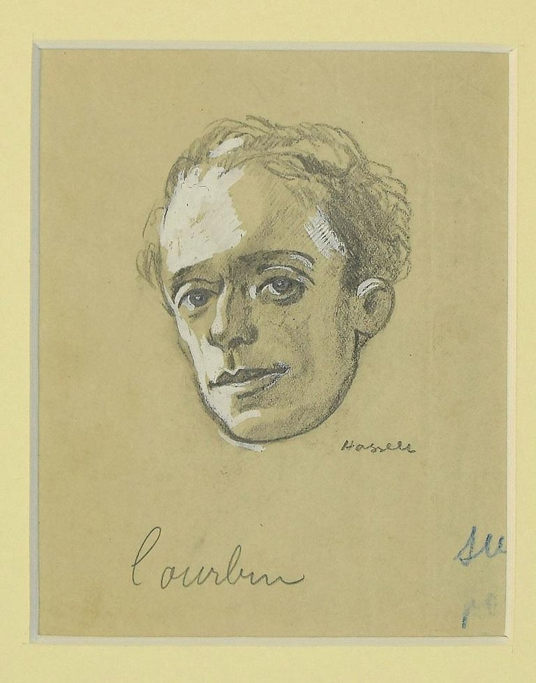Unknown - Portrait - Original Pencil Drawing on Paper - 1880s For Sale ...