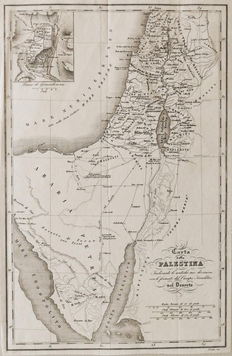 Original Map Of Palestine
