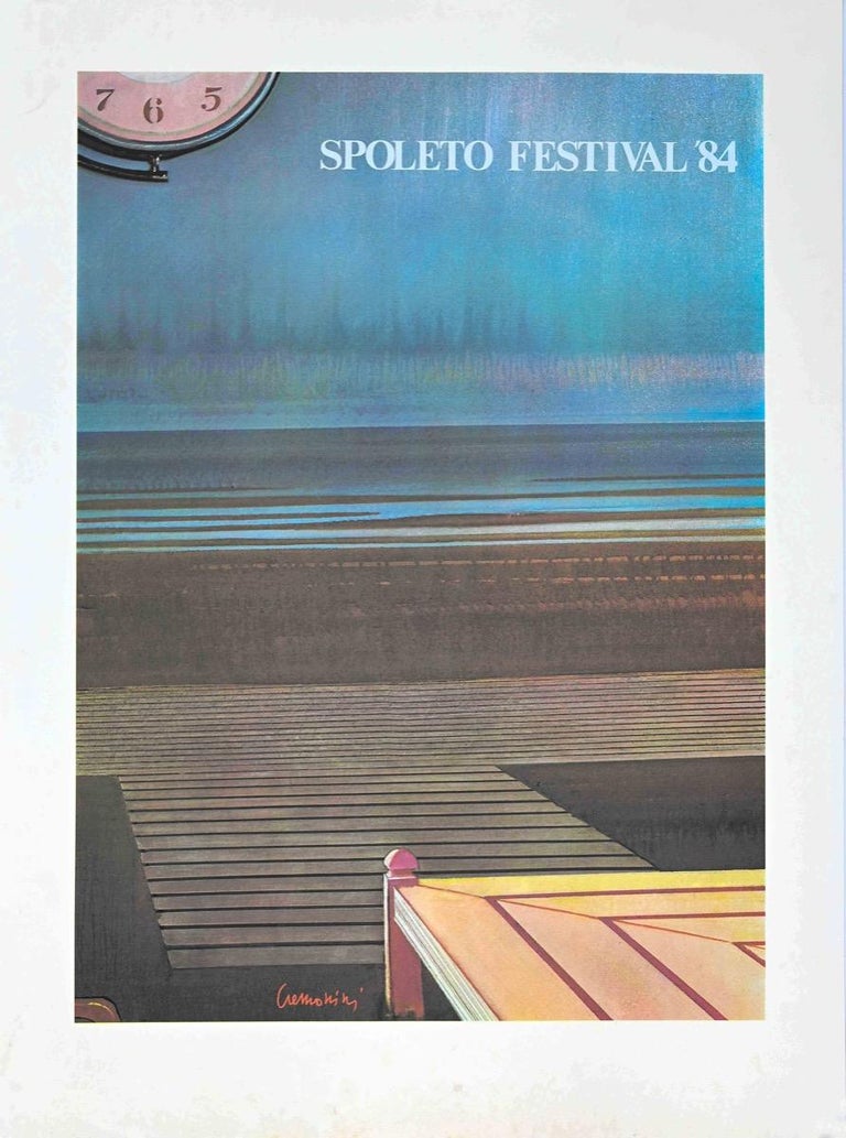 Leonardo Cremonini - Spoleto Festival - Original Offset and Lithograph ...
