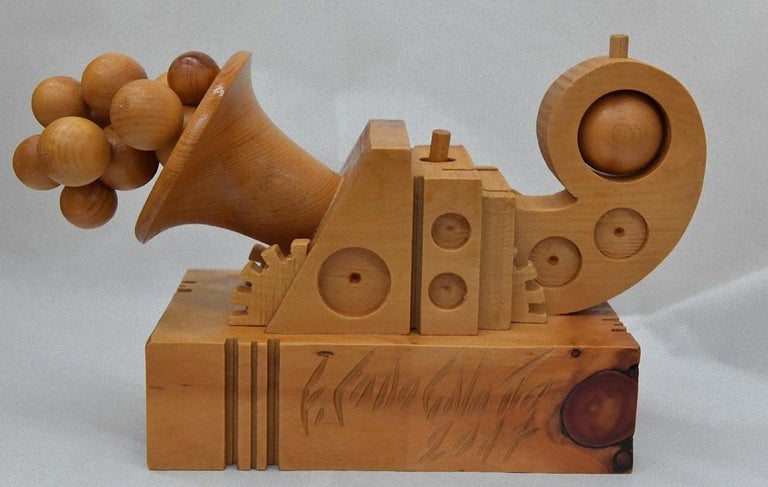 Ferdinando Codognotto - Cornucopia - Wooden Sculpture by Ferdinando ...