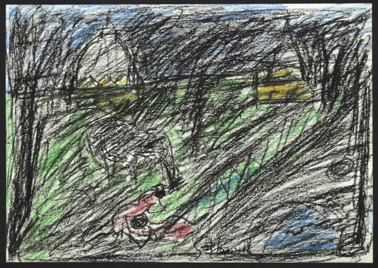 Nazareno Gattamenata - The Dome - Original Oil Pastels by Nazareno ...