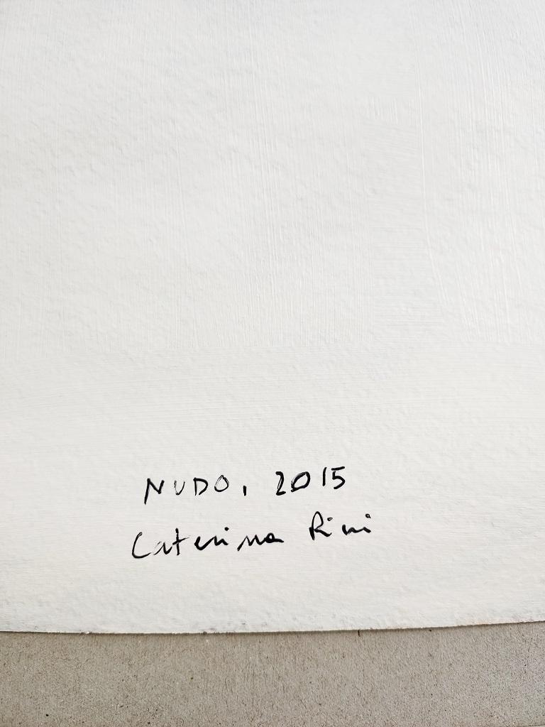 Caterina Pini - Nude - Original Mixed Media Art on Paper by Caterina ...