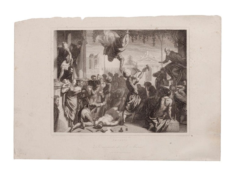 Venice - Original Etching on Paper by Tintoretto (after) - 1870 For ...