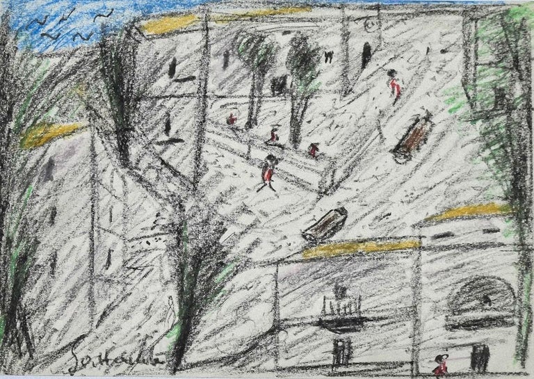 Nazareno Gattamenata - Roman Square - Artwork by Nazareno Gattamelata ...