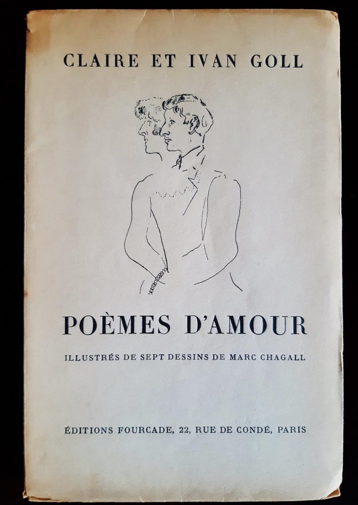 Marc Chagall - Poèmes d’Amour - Original Rare Book Illustrated by Marc ...