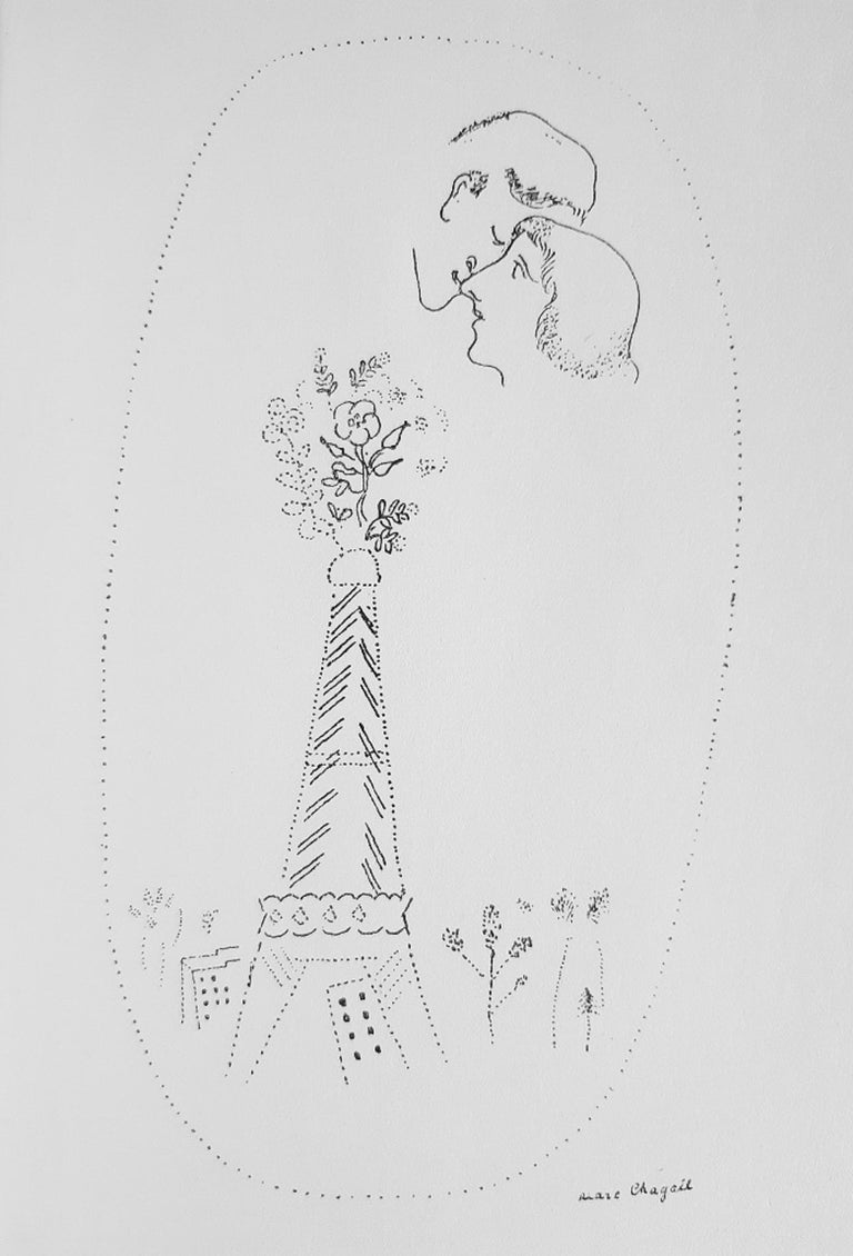 Marc Chagall - Poèmes d’Amour - Original Rare Book Illustrated by Marc ...