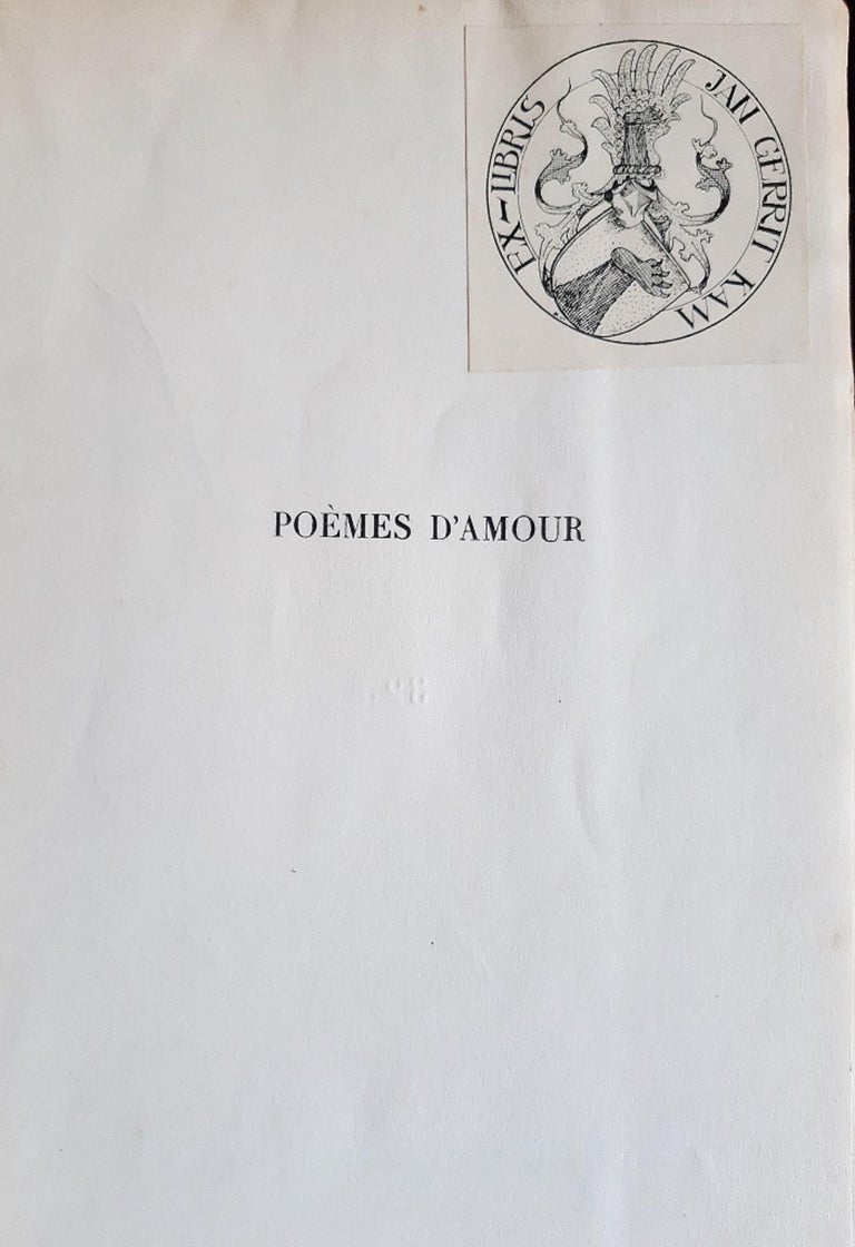 Marc Chagall - Poèmes d’Amour - Original Rare Book Illustrated by Marc ...