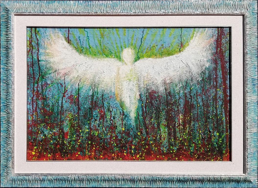 Paul Jenkins - Phenomena East Prevailing - Original Oil and Acrylic by ...