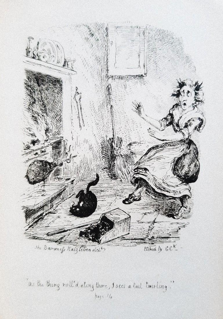 George Cruikshank - Cat's Tail - Rare Book Illustrated by G. Cruikshank ...