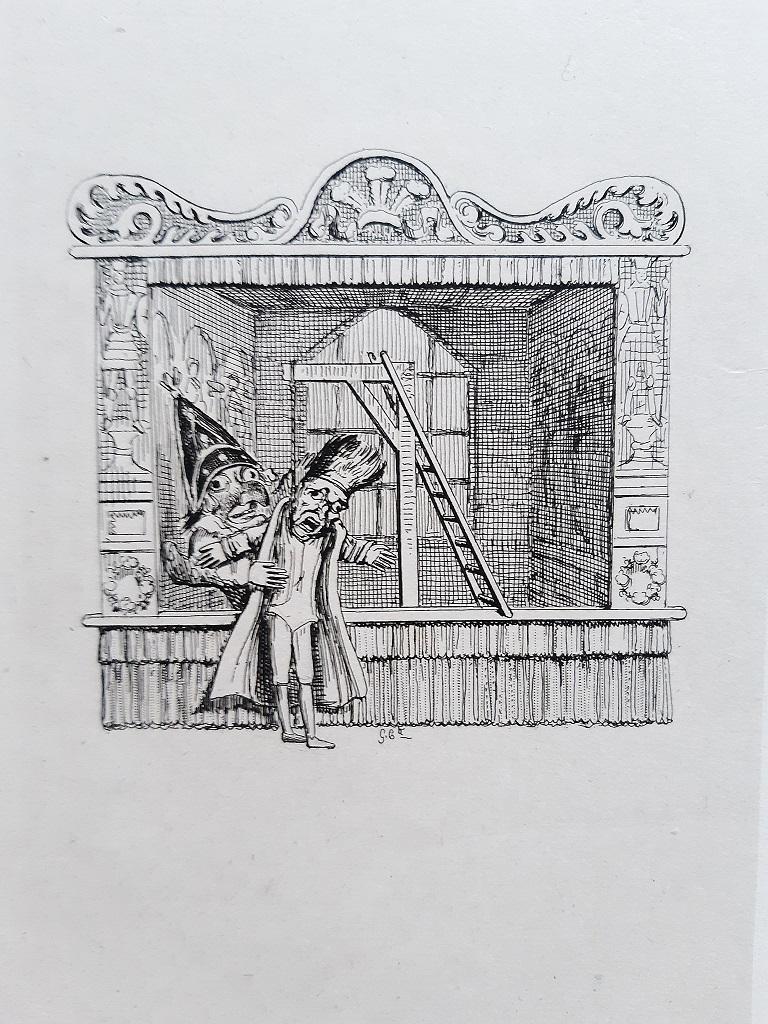 George Cruikshank - Illustrations to Punch and Judy - Rare Book ...