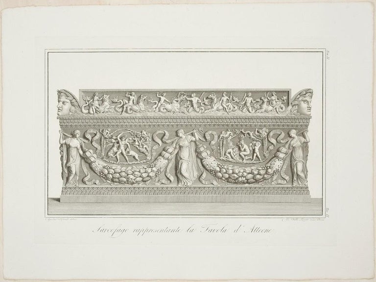 Giovanni Battista Leonetti - Sarcofago rappresentante la Favola d ...