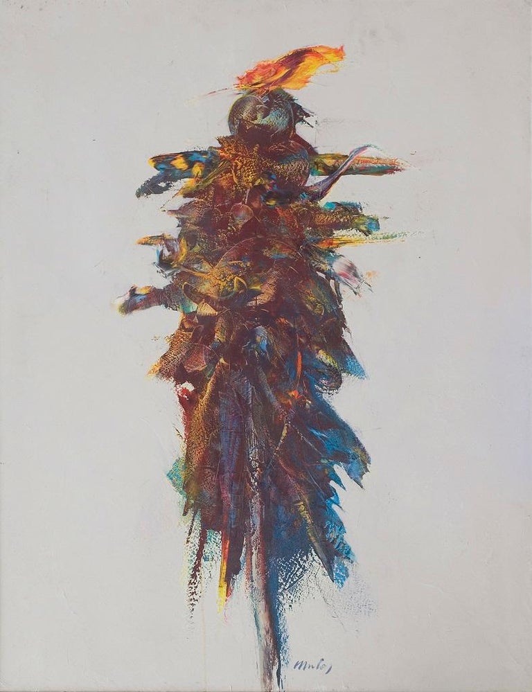 Franco Mulas - The Scarecrow - Original Oil Painting by Franco Mulas ...