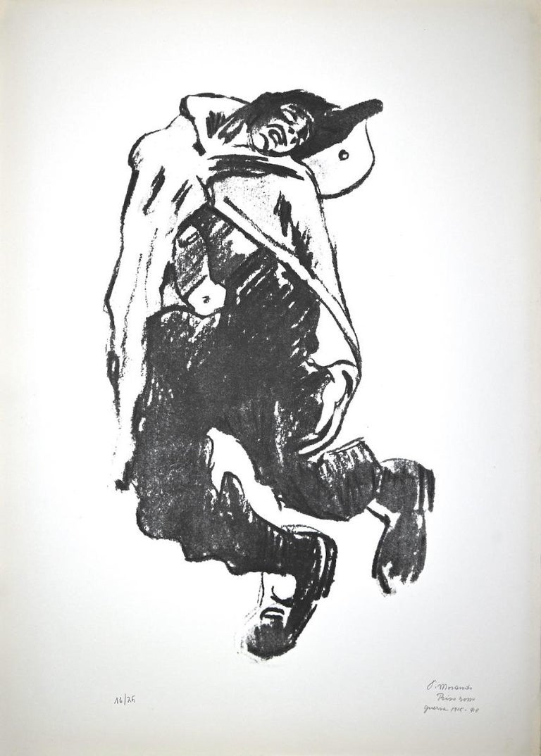 Pietro Morando - Red Rice - Original Lithograph by Pietro Morando ...