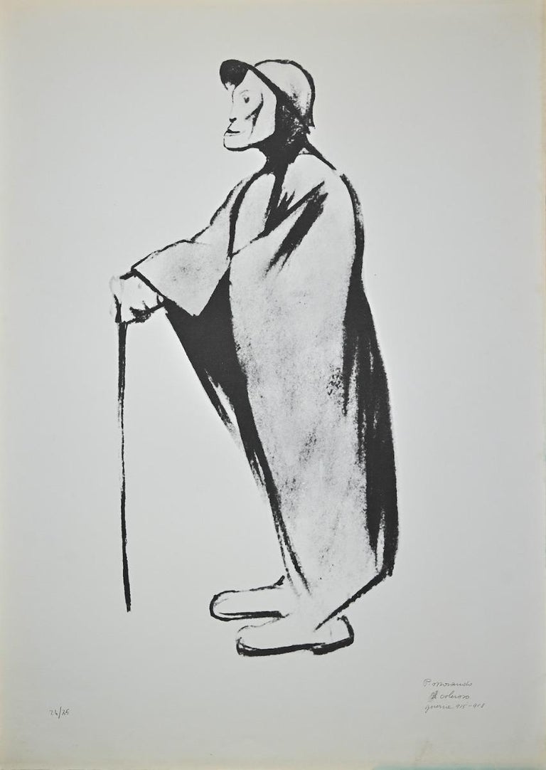 Pietro Morando - The Warm One - Lithograph by Pietro Morando - 1950s ...