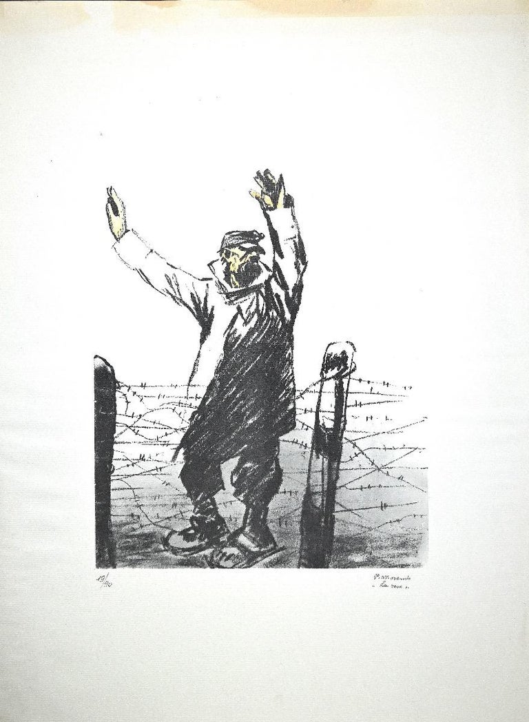 Pietro Morando - Surrender - Original Lithograph by Pietro Morando ...