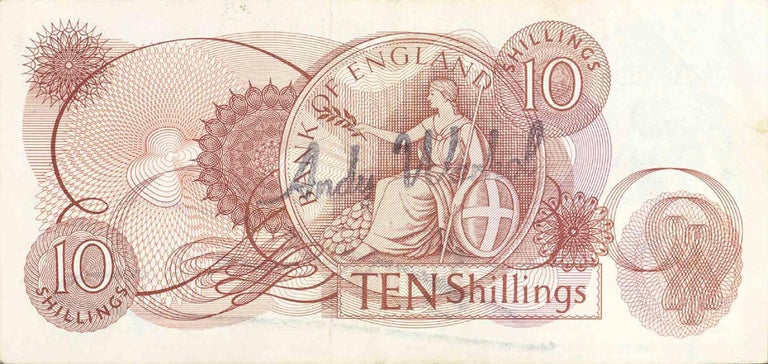 Andy Warhol - Ten Shilings by Andy Warhol - 1960s at 1stDibs