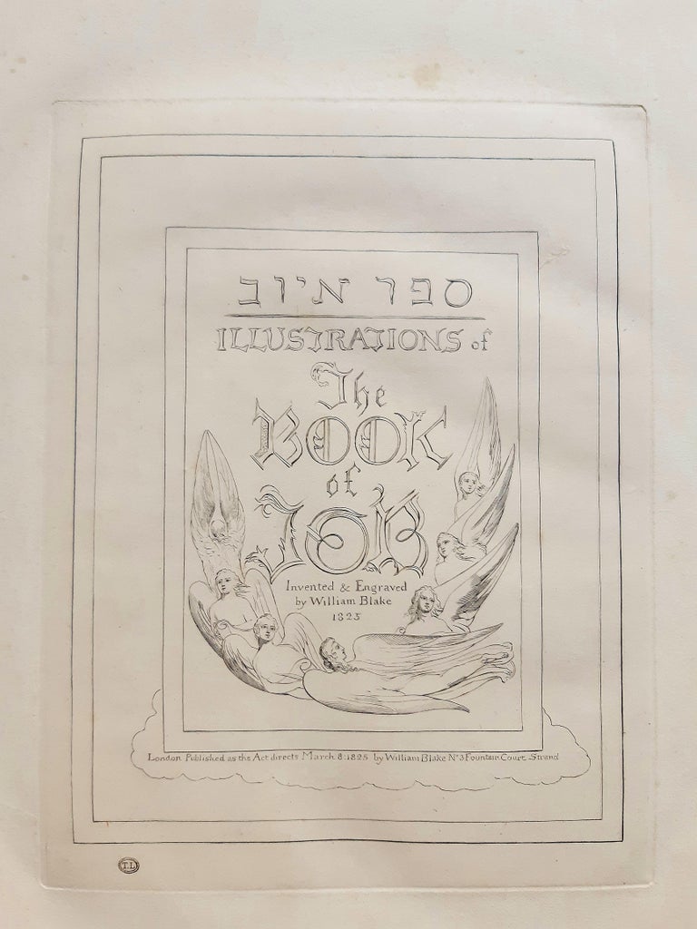 William Blake - Illustrations of the Book of Job - by William Blake ...
