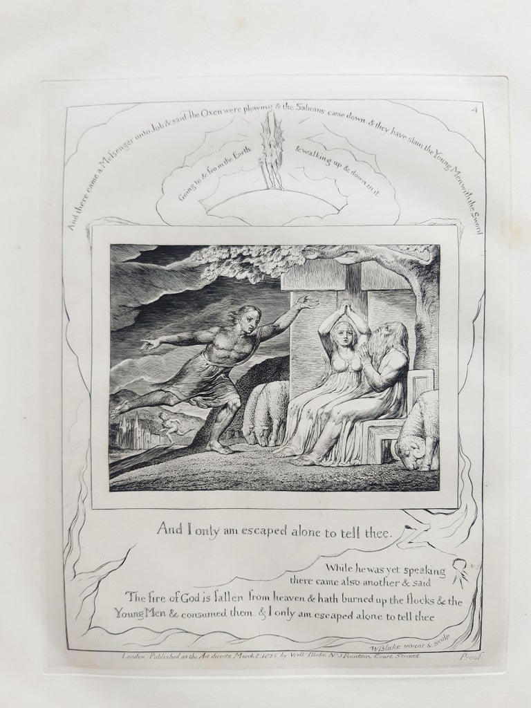 William Blake - Illustrations of the Book of Job - by William Blake ...