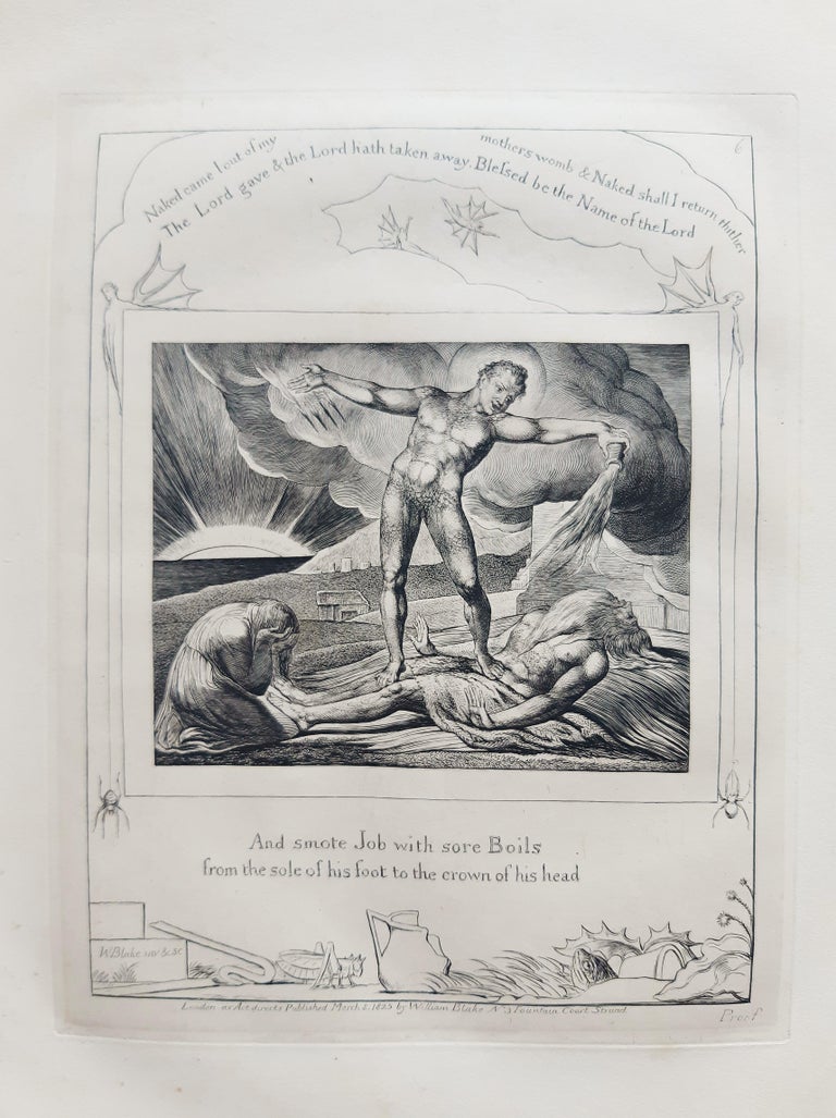 William Blake - Illustrations of the Book of Job - by William Blake ...
