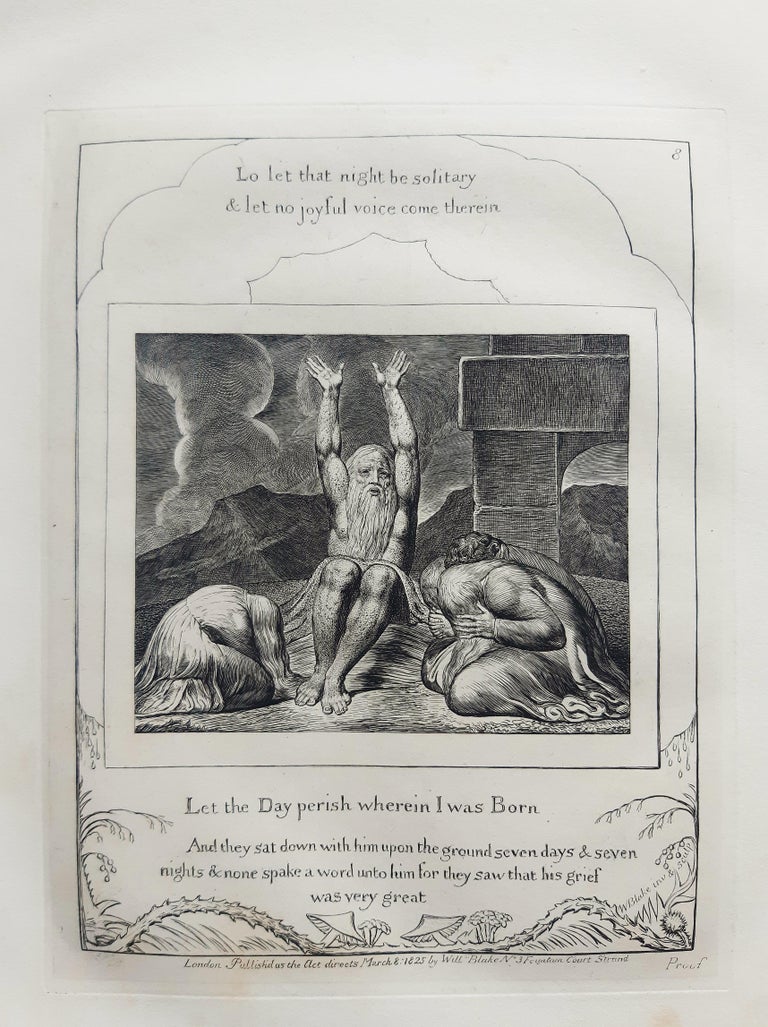 William Blake - Illustrations of the Book of Job - by William Blake ...