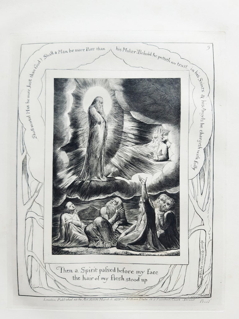 William Blake - Illustrations of the Book of Job - by William Blake ...