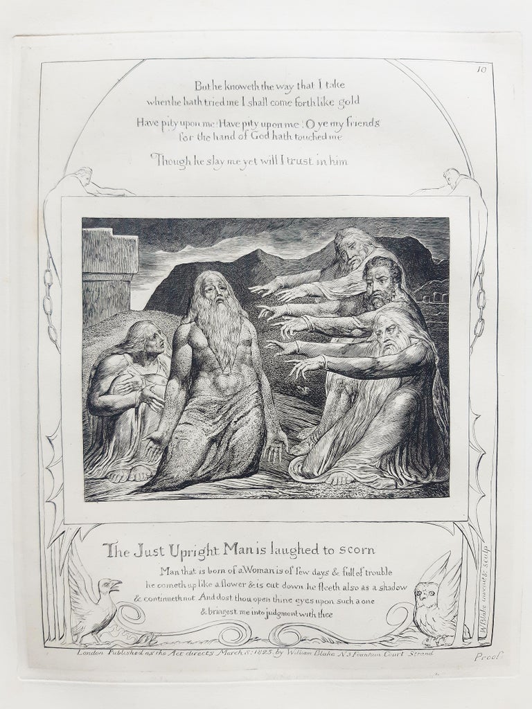 William Blake - Illustrations of the Book of Job - by William Blake ...