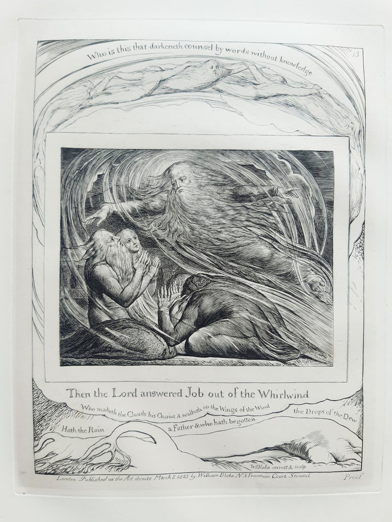 William Blake - Illustrations of the Book of Job - by William Blake ...