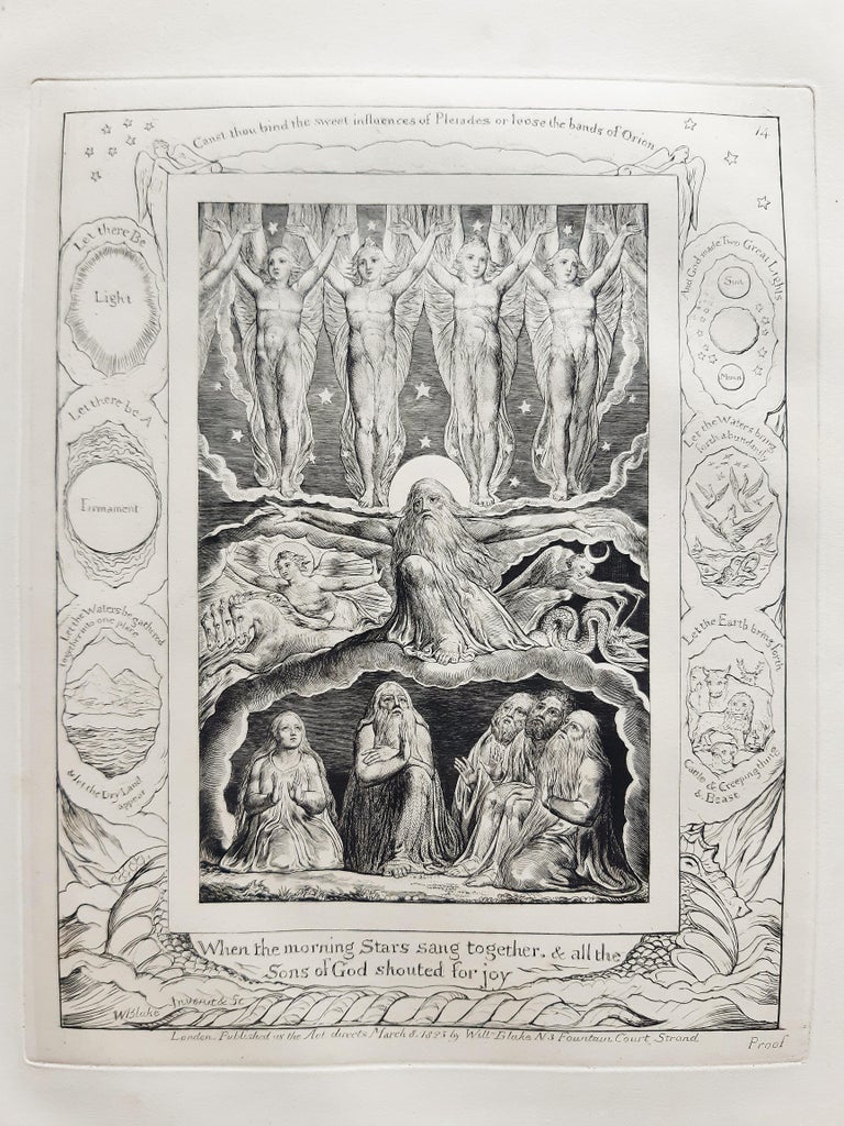 William Blake - Illustrations of the Book of Job - by William Blake ...
