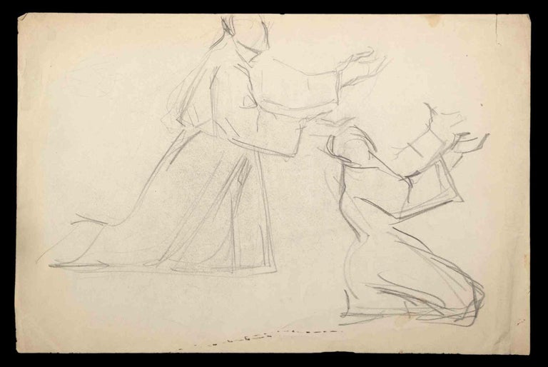 Unknown - The Invocation - Drawing - Early 20th Century For Sale at 1stDibs