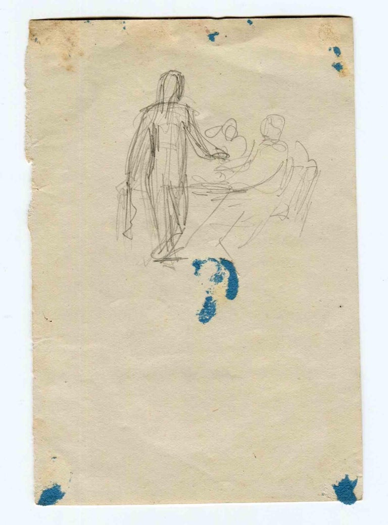 Unknown - Figures - Original Drawing - Early 20th Century For Sale at ...