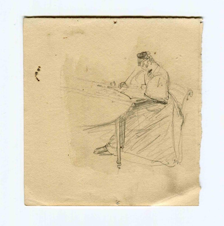 Unknown - Figure - Original Drawing - Early 20th Century For Sale at ...