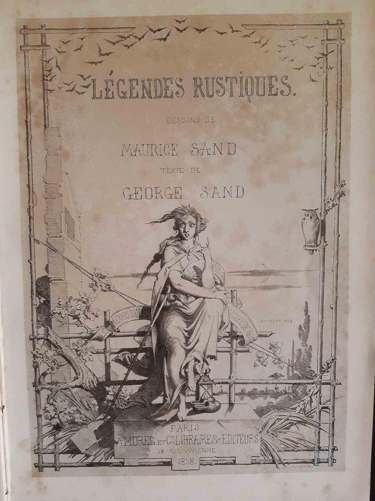 Maurice Sand - Légendes Rustiques- Rare Book Illustrated by Maurice ...