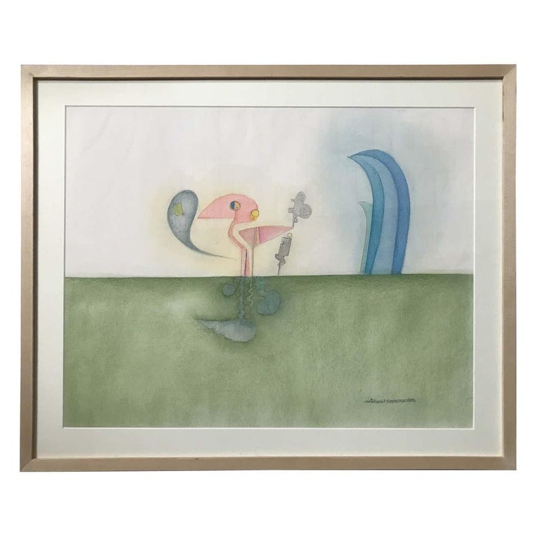 Michael Dormer - Abstract Watercolor by Michael Dormer at 1stDibs