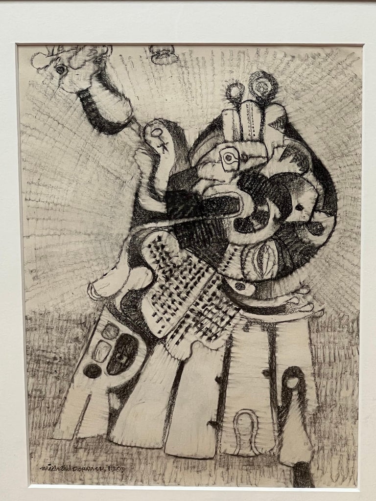 Michael Dormer - Whimsical Drawing By Michael Dormer For Sale at 1stDibs