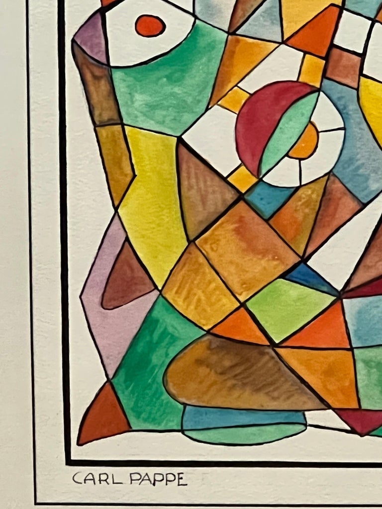 Carl Lewis Pappe - Abstract Watercolour #3 by Carl Lewis Pappe For Sale ...