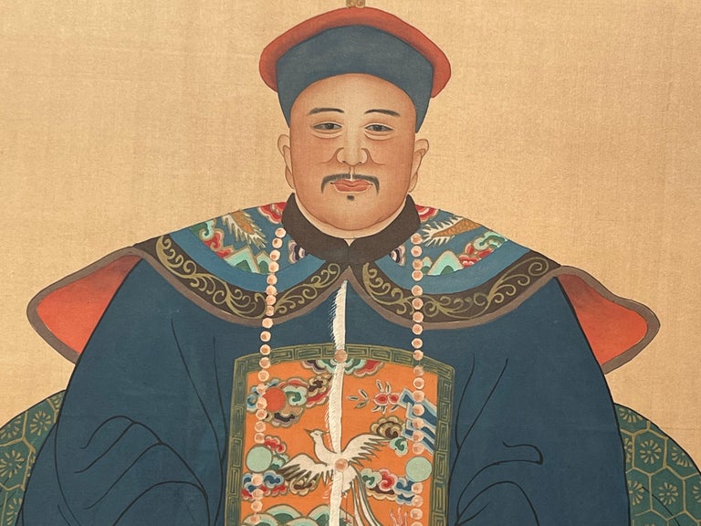 Unknown - Chinese Qing Dynasty Ancestor Portraits, Senior Official ...